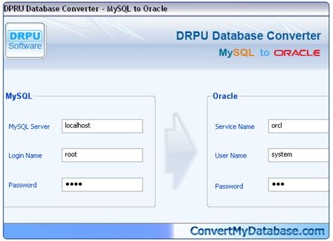 Mysql To Oracle Database Converter Software