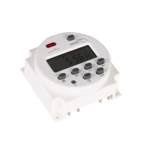 Digital Lcd Power Timer Ac 12v 24v 220v 240v Weekl Grandado