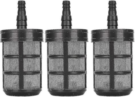 3 Pcs Strainer Suction Pipe Filter Water Suction Pump Strainer Double