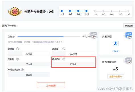 Csdn等级详解：原力等级、创作等级、博客等级及期升级、降级与评分要点csdn的等级怎么升级的 Csdn博客