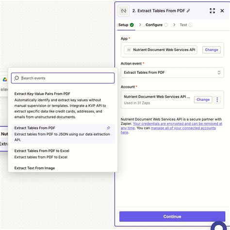 Extract Tables From Pdf With Nutrient Document Web Services Api On