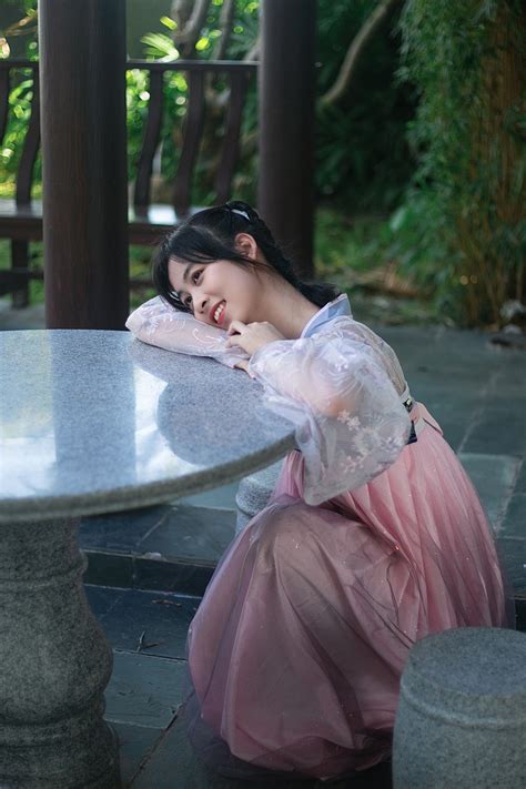 汉服古装邻家小妹妹拍摄lily旋子 站酷zcool