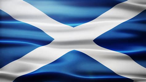 Scotland Flag Loop 1792433 Stock Video At Vecteezy