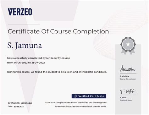 Somalaraju Jamuna On Linkedin Opportunity Thankyou Share Cybersecurity Help Like Verzeo