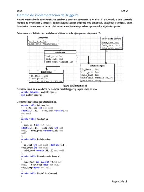 guia triggers pdf informática programación de computadoras