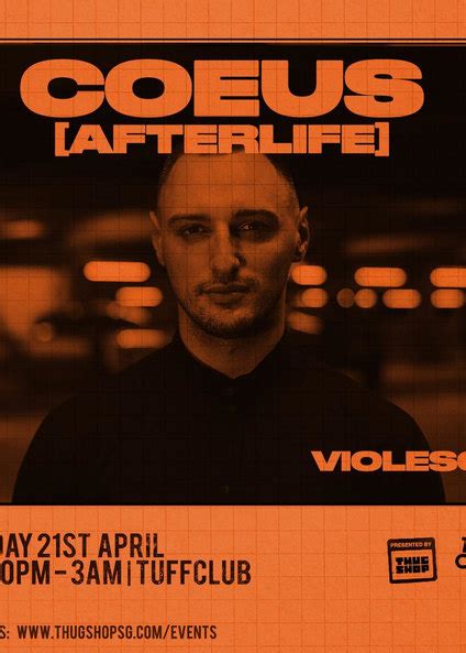 Thugshop Presents Coeus [afterlife] Party