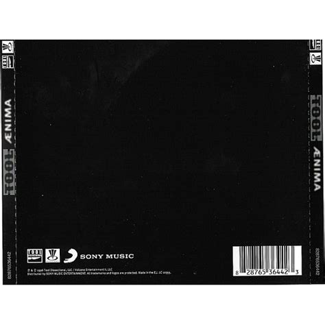 Tool Aenima Cd 0828765364423