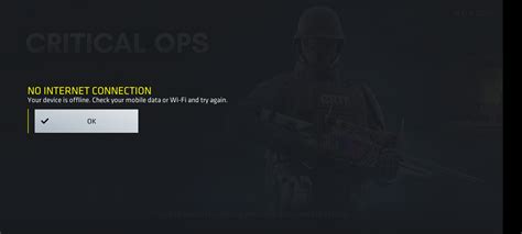 Internet Error Just With The G WiFi R CriticalOpsGame