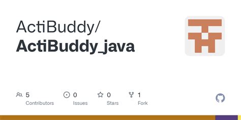 Github Actibuddyactibuddyjava