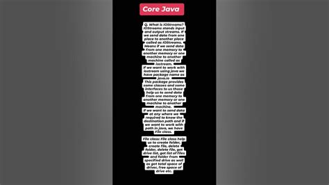 Understanding Iostreams And File Class In Java Working With Data And File Handling Core