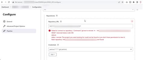 Cannot Connect Jenkins With GitLab The Project You Were Looking For Could Not Be Found Or You