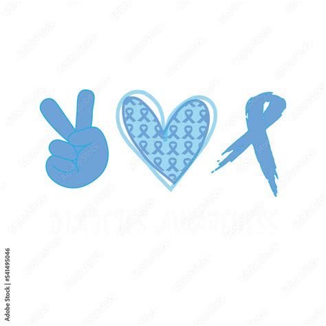 In November We Wear Blue Svg Diabetes Awareness Svg We Wear Blue Svg