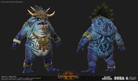 Artstation Slann Mage Priest Warhammer 2 Jas Dhatt Warhammer