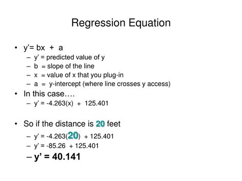 Ppt Bivariate Data Correlation Coefficient Of Determination Regression One Way Analysis Of