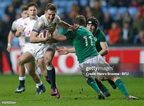 Fraser Dingwall Of England Tackled By Angus Kernohan Of Ireland News Photo Getty Images