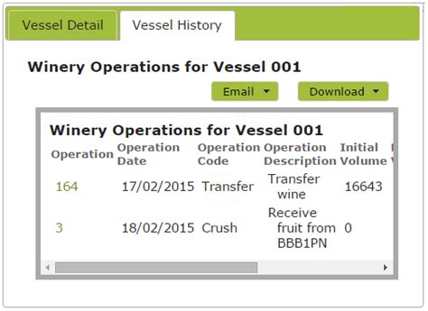 Vinsight Documentation Vessels Vinsight Documentation