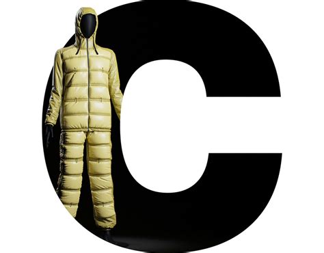 Moncler Genius X Craig Green Hiles Down Jacket 3d Model Behance