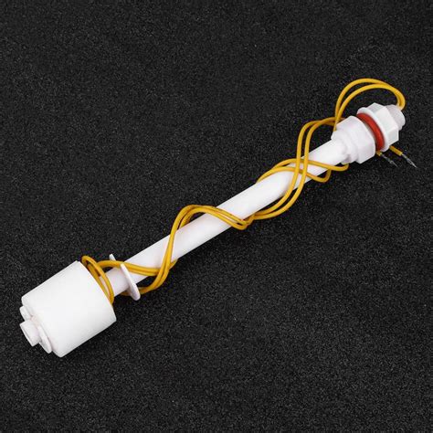 Flow Sensor Pcs PP Plastic Float Switch Water Tan Vicedeal