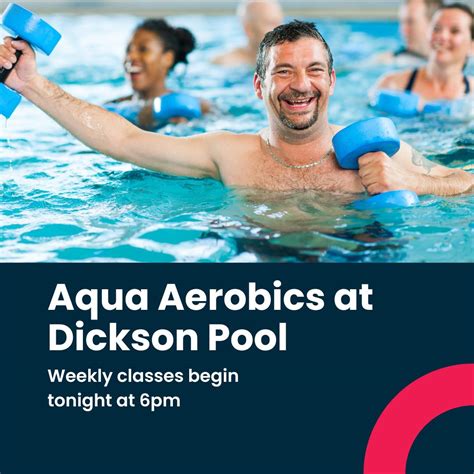Dicksonpool Exciting News Aqua Aerobics Classes Begin