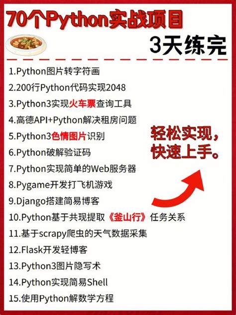 Python练手经典100例项目80个python练手项目列表 Csdn博客