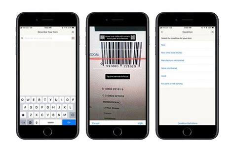 Ebay Ios App Adds Barcode Scanner To Simplify Listing Creation