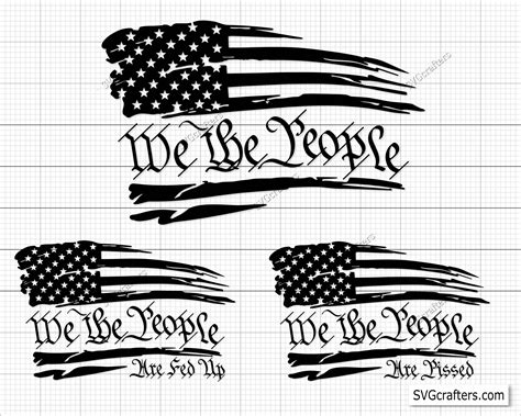 We The People Svg American Flag Svg Patriotic Svg 2nd Amendment Svg
