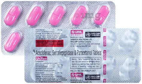 Buy Unifen Tablet Online View Uses Review Price Composition