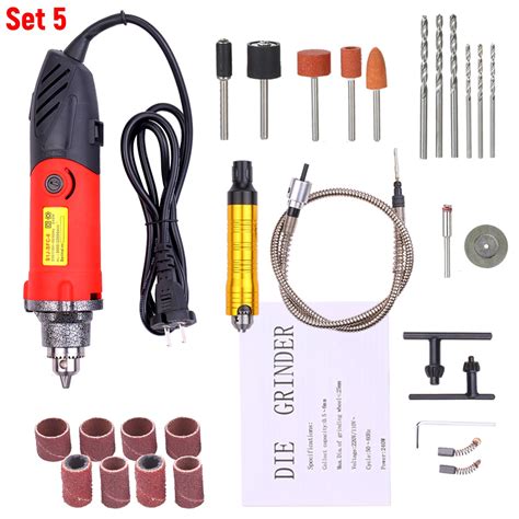 240w Electric Drill Rotary Tool Kit Variable Speed Grandado 240w Electric Drill Rotary Tool Kit Variable Speed Grandado