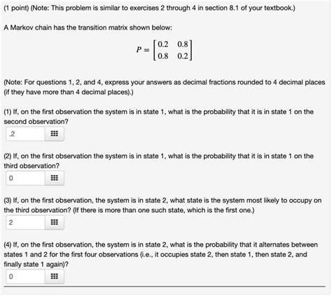 solved 1 point note this problem is similar to exercises