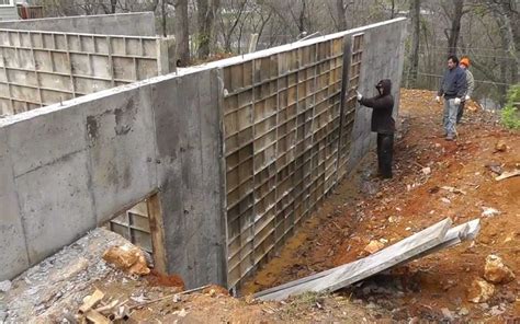 Removing Forms From Concrete Home