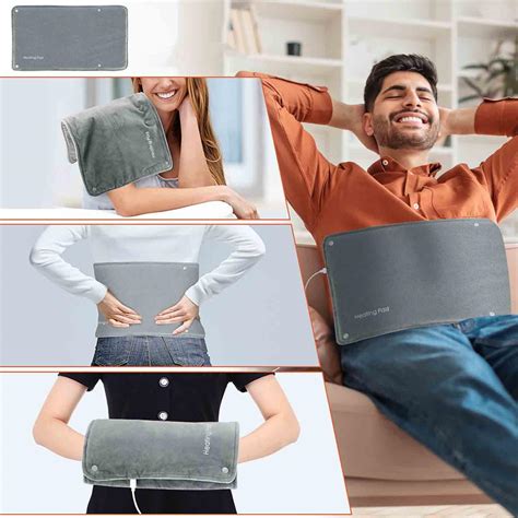 Универсальная электрогрелка с Usb Type C работает от батареи и подогревом для рук ног тела