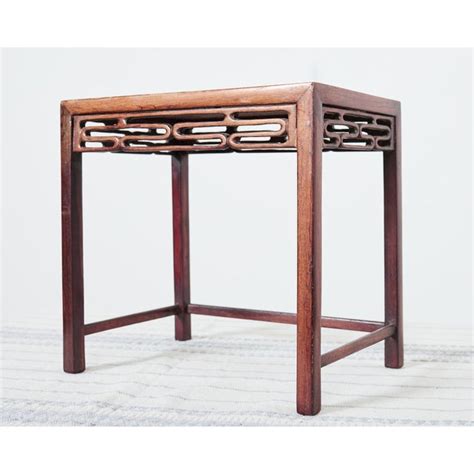 Set Of Four Diminutive Chinese Export Hardwood Nesting Tables Chairish