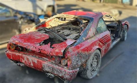 Stolen 1987 Ferrari Mondial Found In A Canal In Netherlands Motoroids