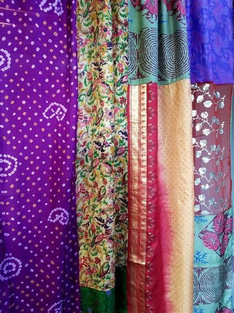 Multicolor Floral Vintage Silk Patchwork Boho Curtains For Home Size 210 X 105 Cm At Rs 850 Multicolor Floral Vintage Silk Patchwork Boho Curtains For Home Size 210 X 105 Cm At Rs 850