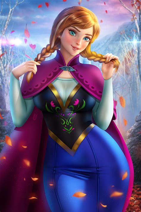 Princess Anna Frozen Movie Frozen 2 Disney Disney Princesses Redhead Hd Wallpaper Wallpaper