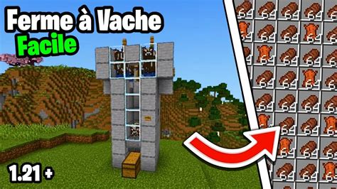 [tuto] Ferme à Vache 1 21 Minecraft Bedrock Java Mcpe Youtube