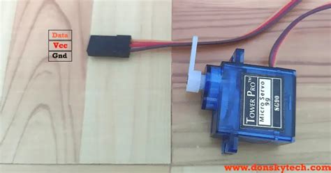 Servo Motor Control Using Raspberry Pi Donskytech