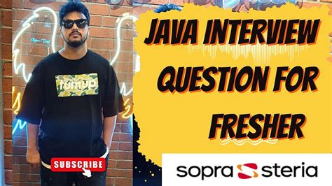 Java Interview Question For Fresher Youtube