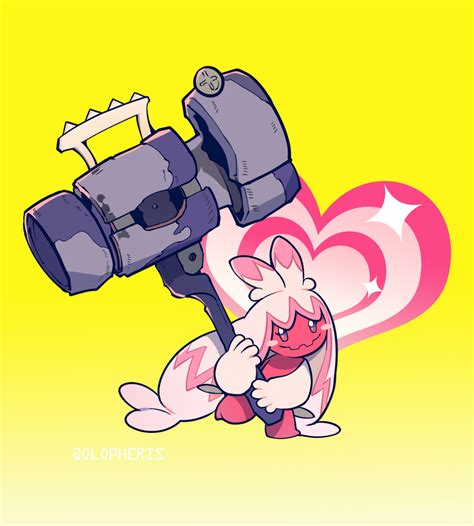 Tinkaton Pokemon Drawn By Olopheris Danbooru