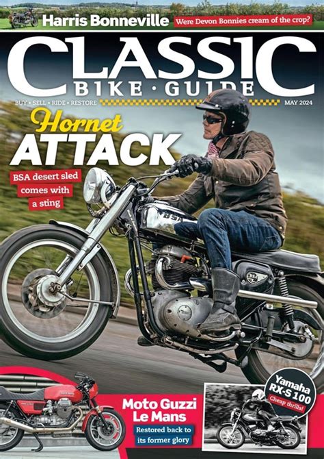 Classic Bike Guide Issue 407 May 2024 Pdf Download Free