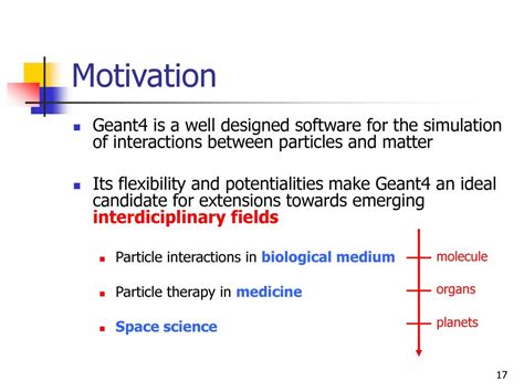 New Developments Of The Geant4 Monte Carlo Simulation Toolkit Ppt