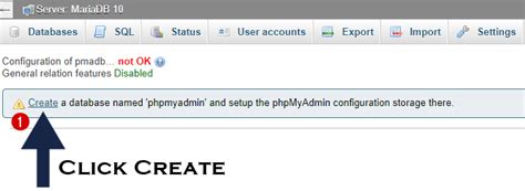 Synology The Phpmyadmin Configuration Storage Is Not Completely