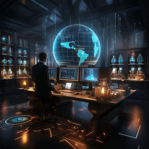 Premium Ai Image Ai In Financial Services In Financial Applications Ai Is Employed To Analyze