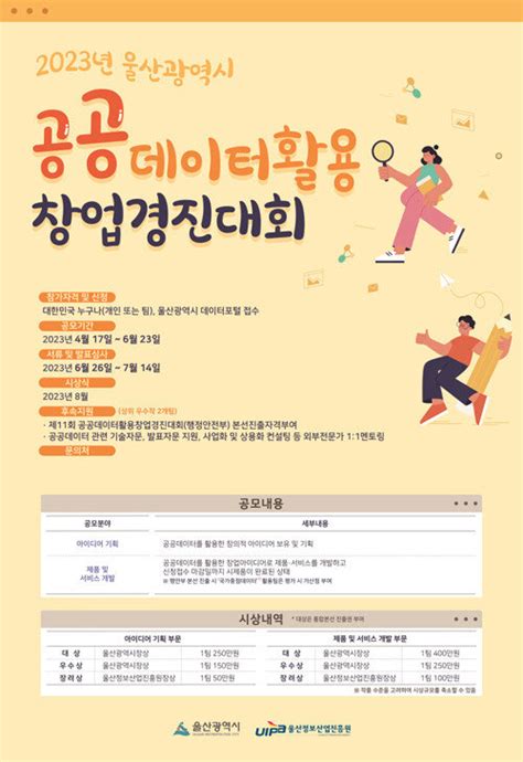 울산시 ‘공공데이터 활용 창업경진대회 개최｜스포츠동아