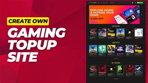 How To By Gaming Topup Visa And T Card Selling Website Source Code