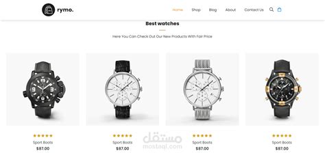 E Commerce Project For Clothing Store مستقل