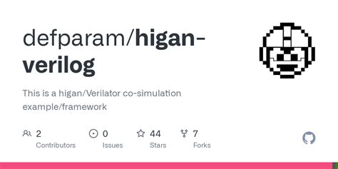 GitHub Defparam Higan Verilog This Is A Higan Verilator Co Simulation Example Framework