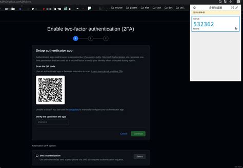 github 2fa认证（双重身份验证） github2fa认证 csdn博客