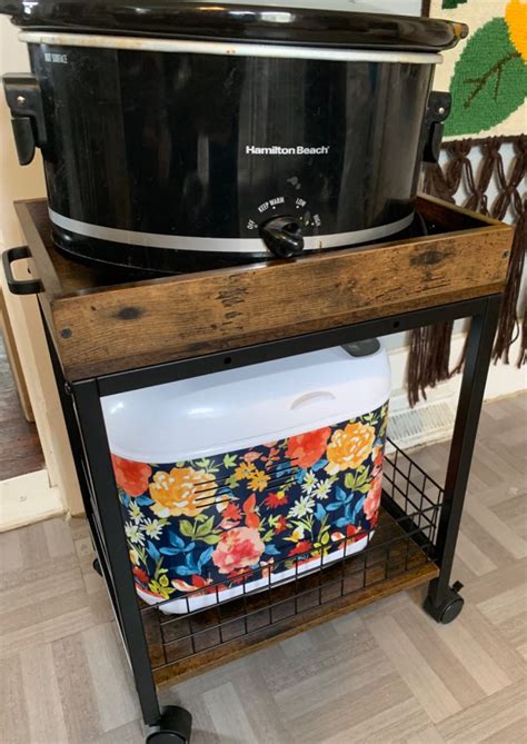 9mo Finance Fogein Side Table With Wheelsend Table With Removable