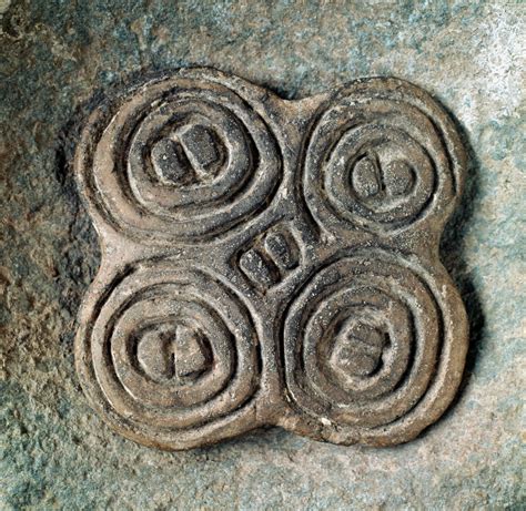 Prehistory Seal Decorated With A Spiral From The Necropolis Of Arene Candide